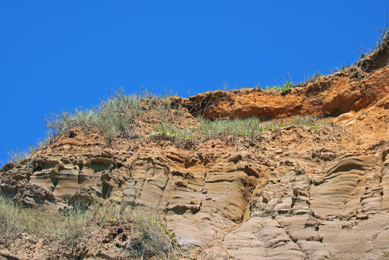 Rock Bluff Oregon State Scenic Landscape Pacific Ocean Coastal Stock ...
