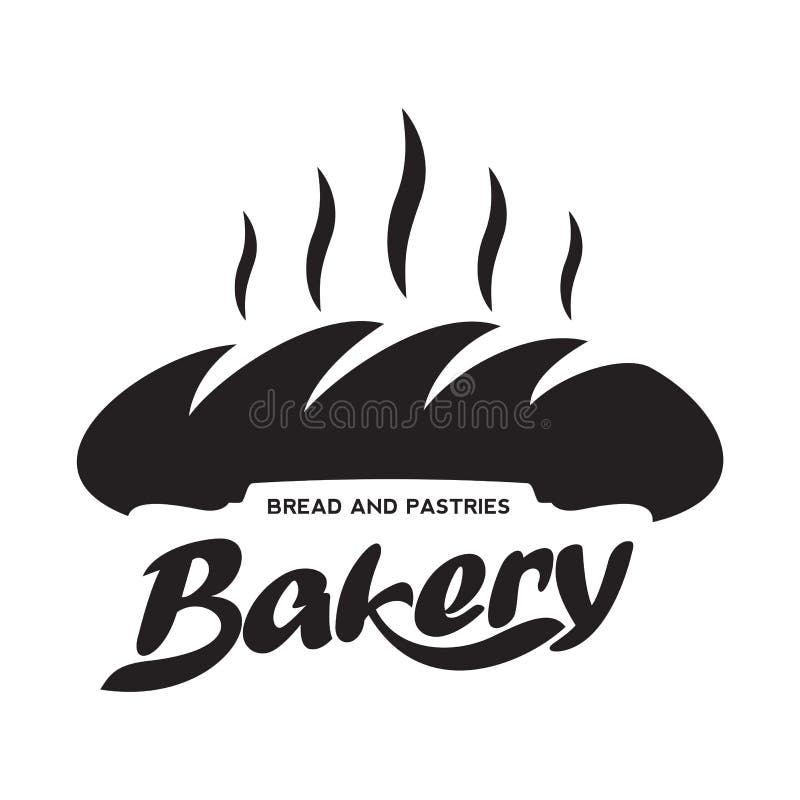 Moldes Do Logotipo Da Padaria Ilustração Stock - Ilustração de emblema ...
