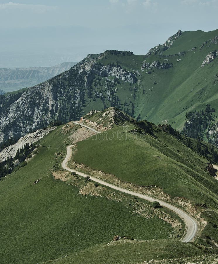 Moldo-Ashuu Pass, Kyrgyzstan Stock Photo - Image of mountain ...