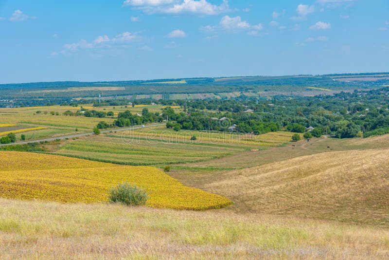 Moldovan Countryside during a Sunny Day Stock Image - Image of moldova ...