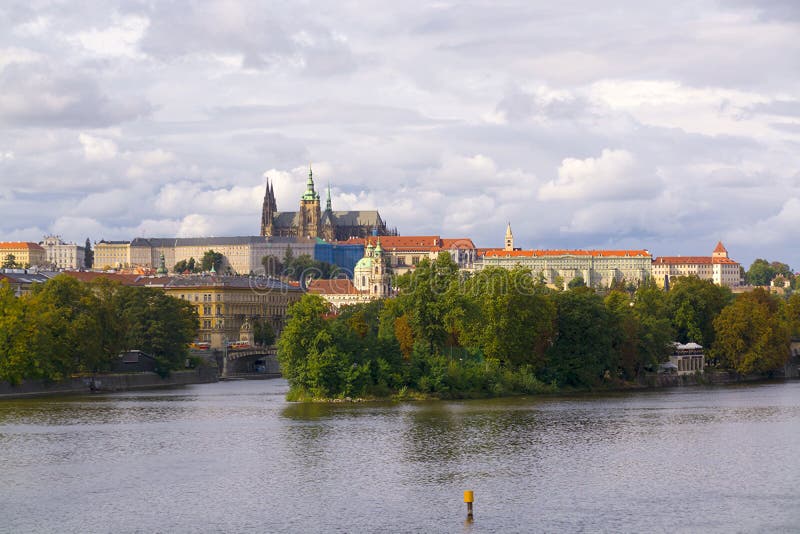 Moldovan River Run To Prague Stock Image - Image of crossing, republic ...