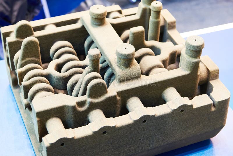 Molds for Casting Cylinder Block Stock Photo - Image of pattern, tool ...