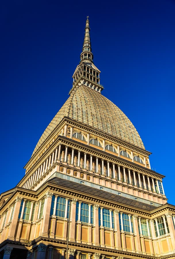 Mole Antonelliana Building in Turin Stock Image - Image of culture ...
