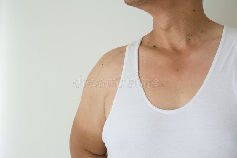 Mole on men`s skin stock image. Image of healthy, closeup - 180068021