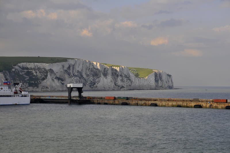 The mole - Port of Dover stock photo. Image of haven, ferries - 6416816
