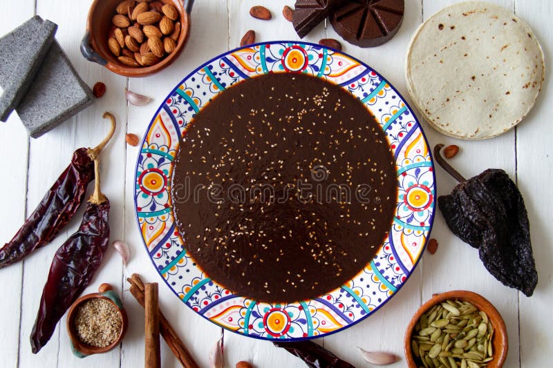 Mole Sauce : a Rich and Complex Culinary Elegance Stock Image - Image ...