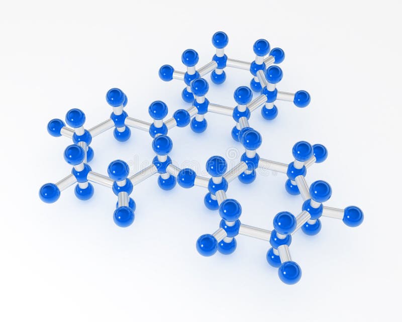 Molecola illustrazione di stock. Illustrazione di struttura - 11379918