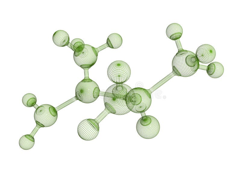 2d Molecule - Vector stock vector. Illustration of molecule - 6033201