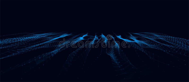 Molecular Background with DNA. Network Concept. Music Sound Wave. Big ...