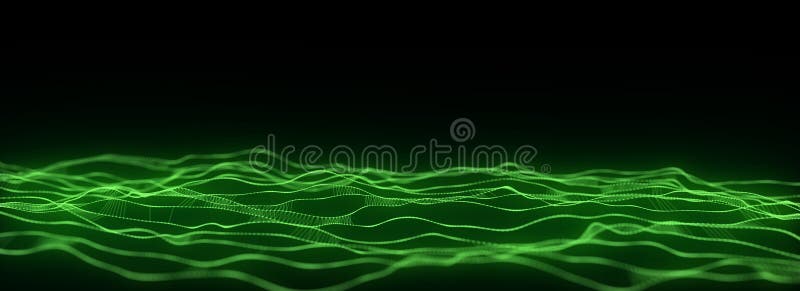 Molecular Background with DNA. Network Concept. Music Sound Wave. Big ...