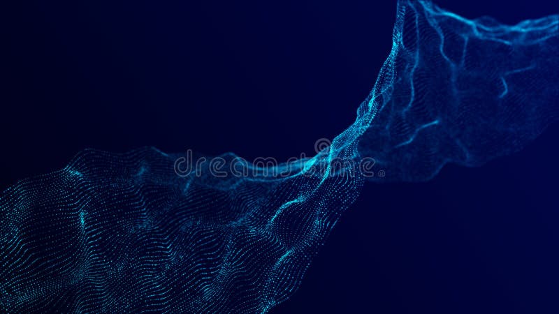 Molecular Background with DNA. Network Concept. Music Sound Wave. Big ...