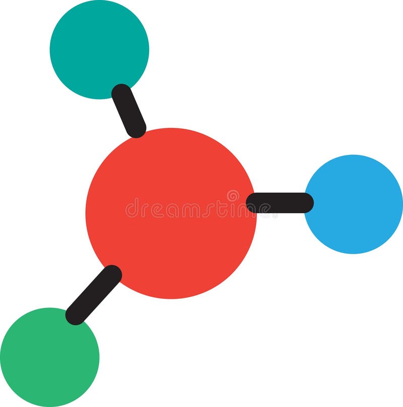 Molecular Biology or Chemical Compound Icon Vector Stock Vector ...