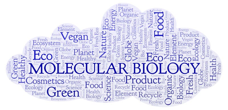 Molecular Biology Word Cloud. Stock Illustration - Illustration of ...