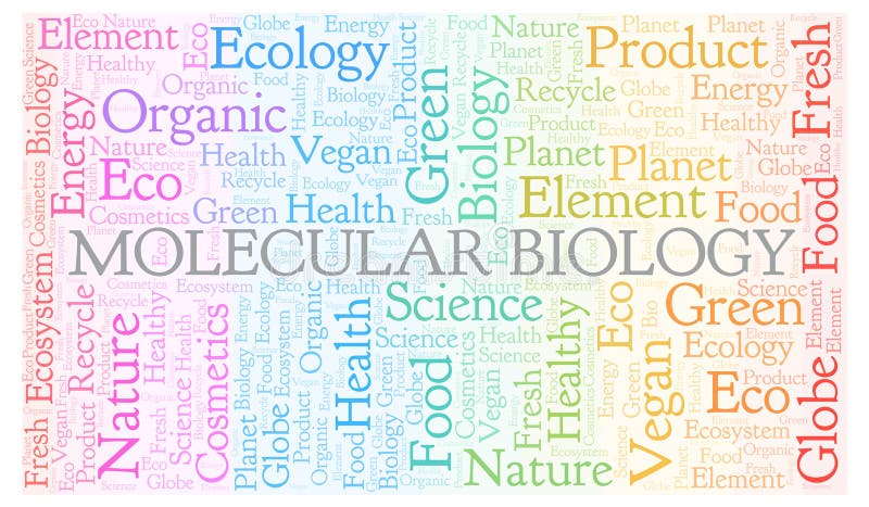 Biology Lab word cloud. stock illustration. Illustration of print ...
