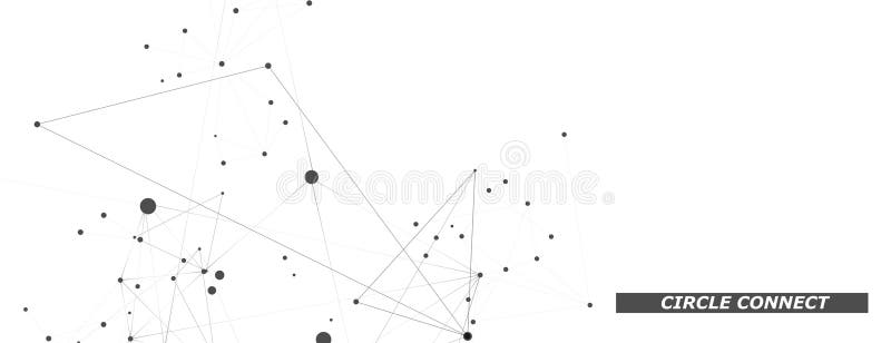 Molecular Business Concept. Digital Vector Geometric Research ...
