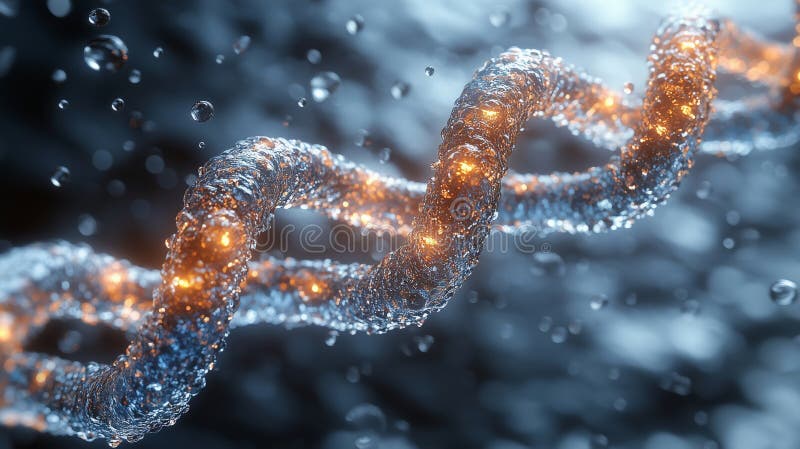 Molecular Chain Design Emphasizing Fluid Dynamics and Light Effects ...