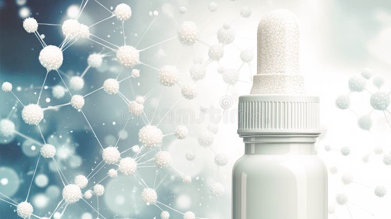 Molecular Composition Chart Illustrating Suspended Particles in a ...