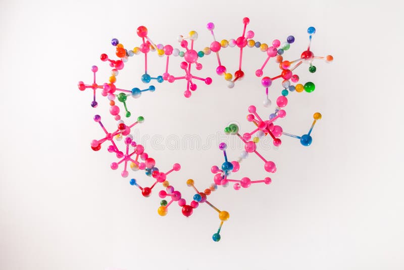 Molecular Love Hormone. Sexual Chemistry Oxytocin. Love and Heart ...