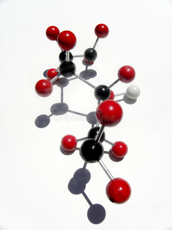Molecular Model stock photo. Image of physics, health - 25095890