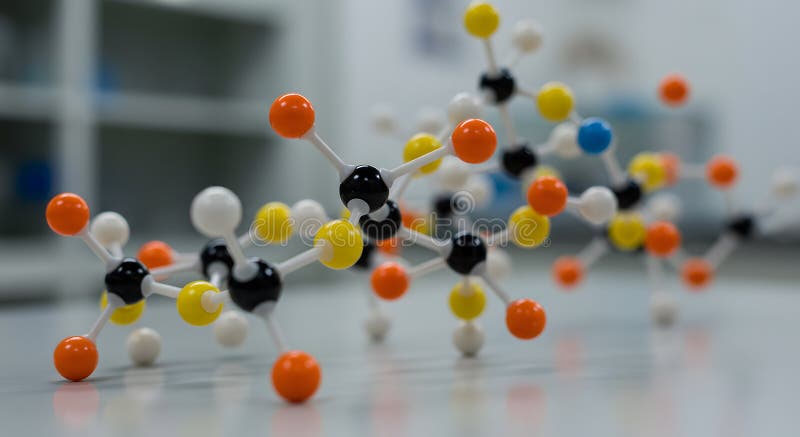 Molecular Model on Display: a Colorful Look at Chemistry Structures ...