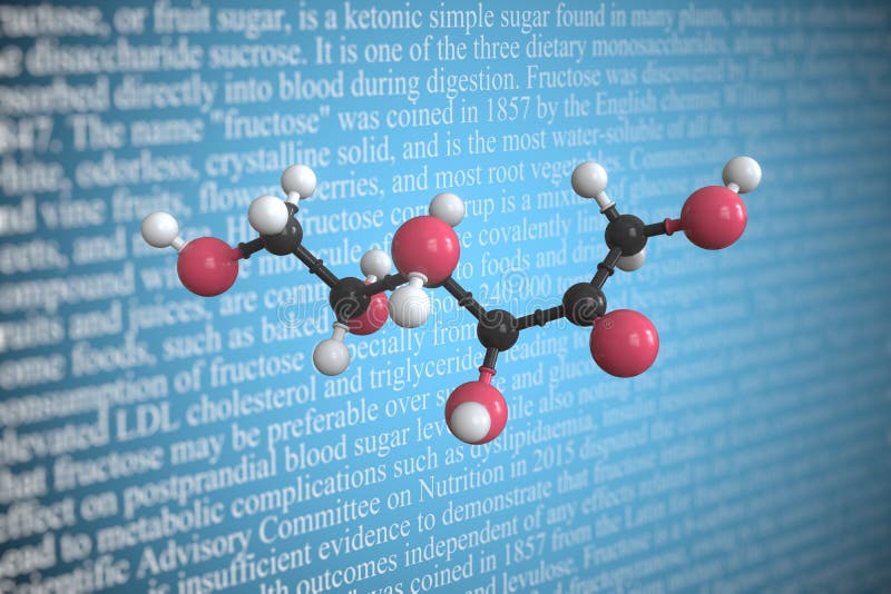 Structural Model Fructose Stock Illustrations – 65 Structural Model ...