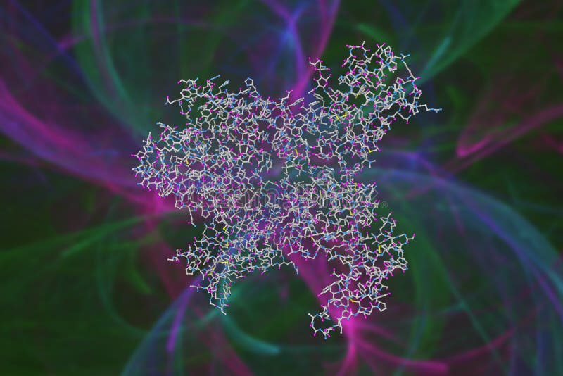 Molecular Model of Interleukin-15 (IL-15) Quaternary Complex. IL-15 is ...