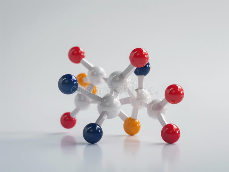 Molecular Model Kit stock photo. Image of elemental - 362604976