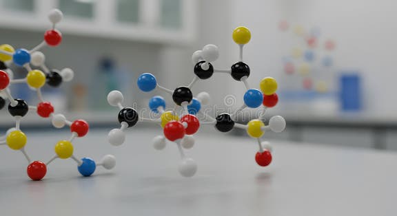 Molecular Model on Lab Surface: Science and Chemistry Visualization ...
