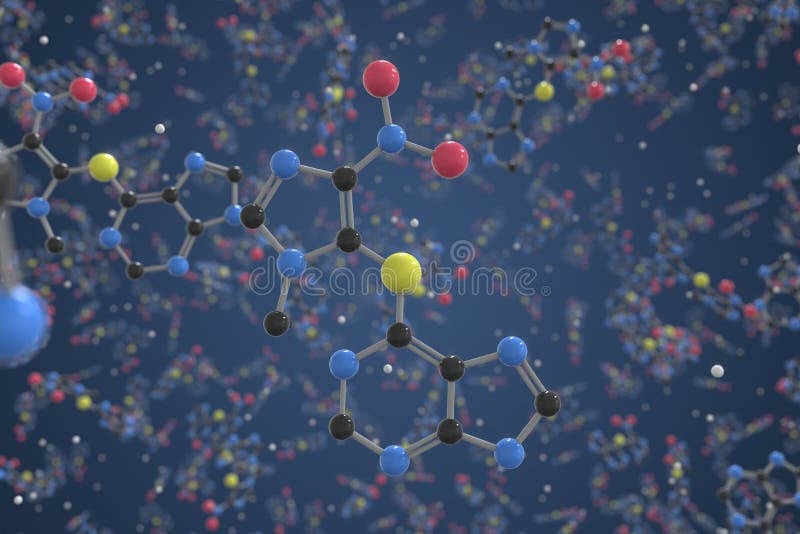 Azathioprine Molecule, Molecular Structures, Immunosuppressive Agents ...