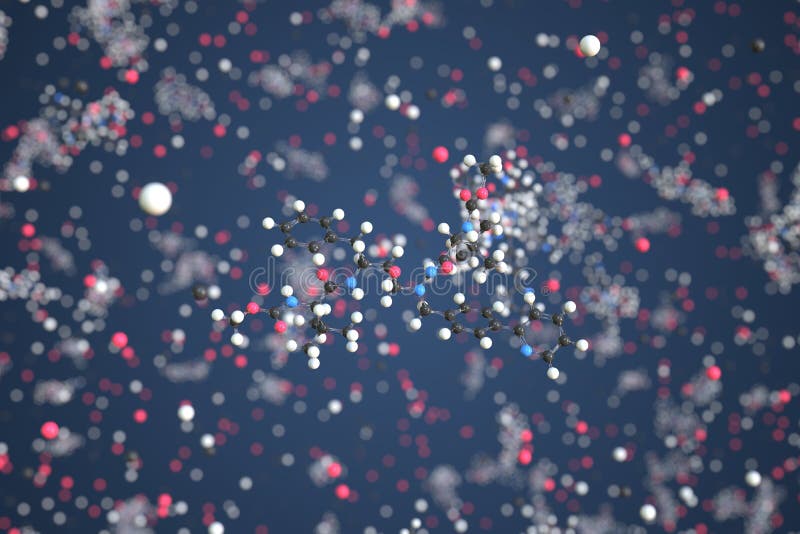 Atazanavir Molecule, Molecular Structures, Hiv Protease Inhibitors, 3d ...