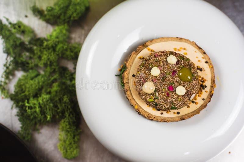 Molecular Modern Cuisine Dish Stock Image - Image of chef, cuisine ...