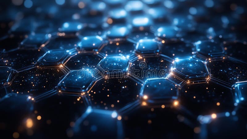 Molecular Network and Connections - Advanced Scientific Representation ...