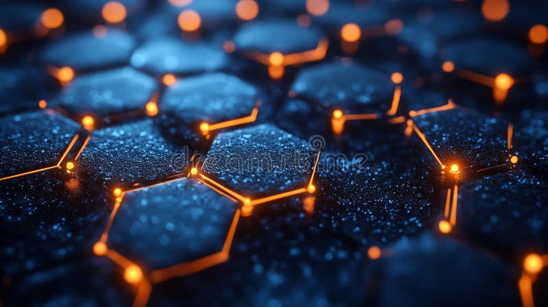 Molecular Network and Connections - Advanced Scientific Representation ...