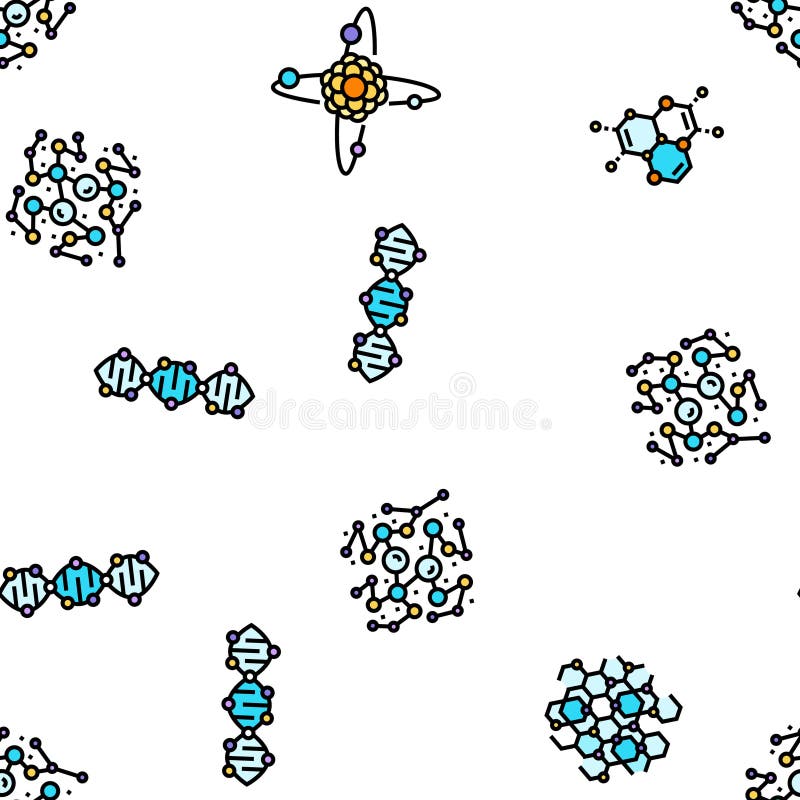 Molecular Science Chemistry Atom Vector Seamless Pattern Stock Vector ... Molecular Science Chemistry Atom Vector Seamless Pattern Stock Vector ...