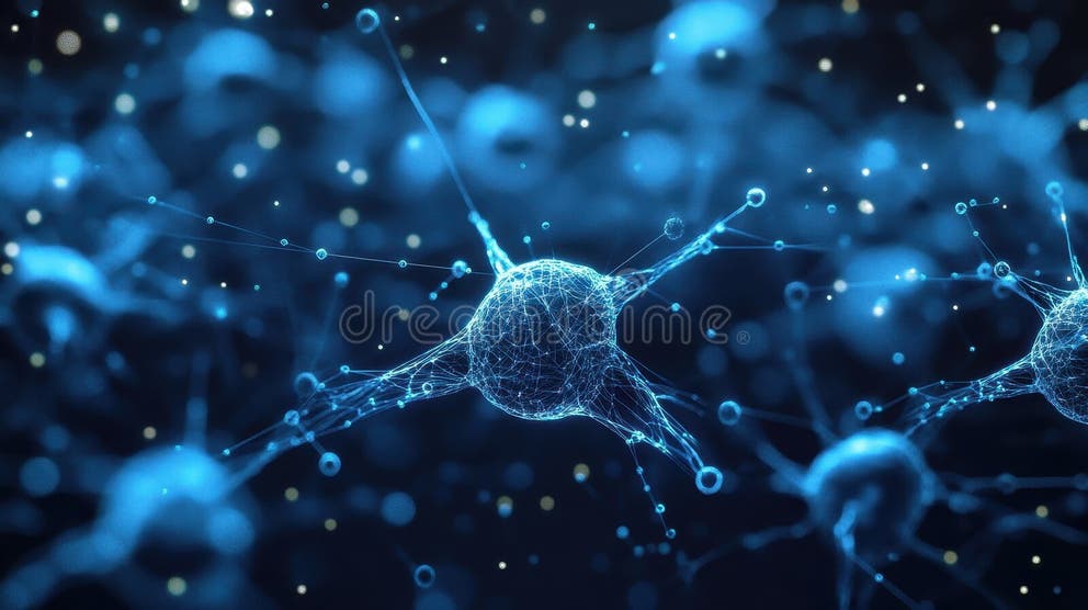 Molecular Simulation of Protein Folding Driven by AI Technology Stock ...