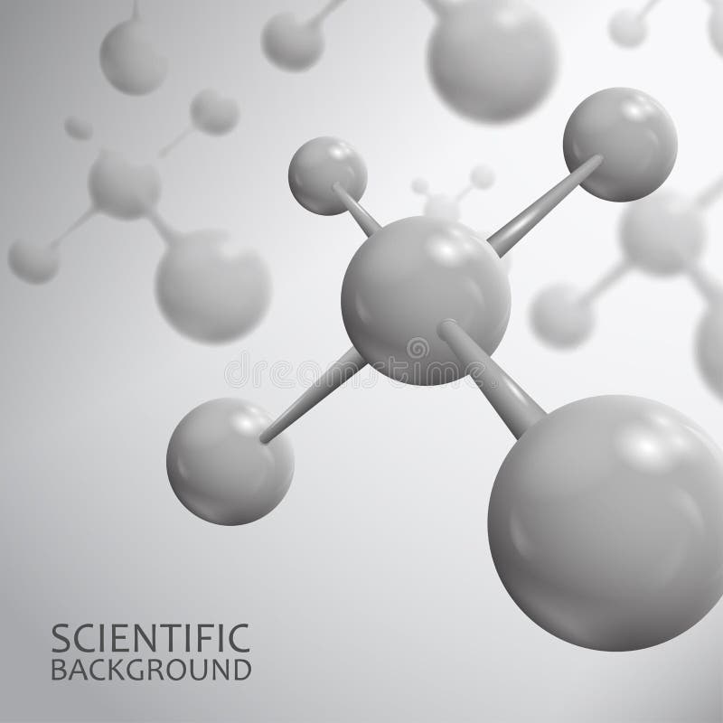 Molecular Structure Background Stock Vector - Illustration of biology ...