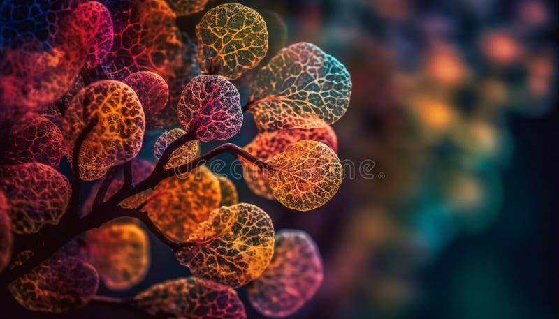 Molecular Structure of a Cancerous Tumor Cell Generated by AI Stock ...