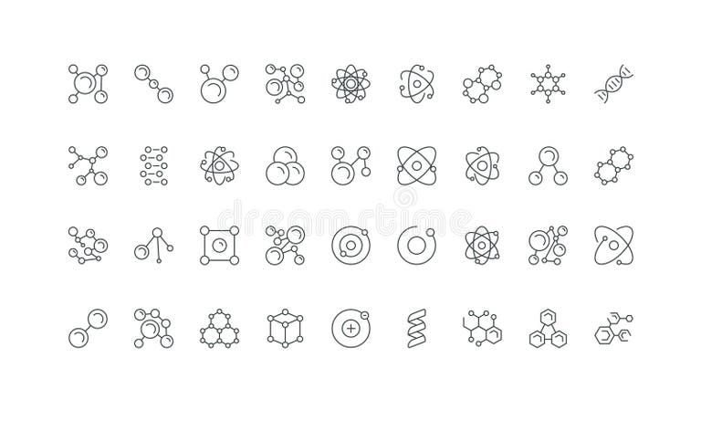 Molecular Structure, Cell and Network of Chemical Compound, Molecule ...