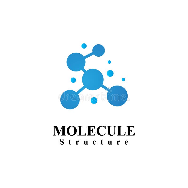 Molecular Structure Chemical Atoms Vector Stock Vector - Illustration ...