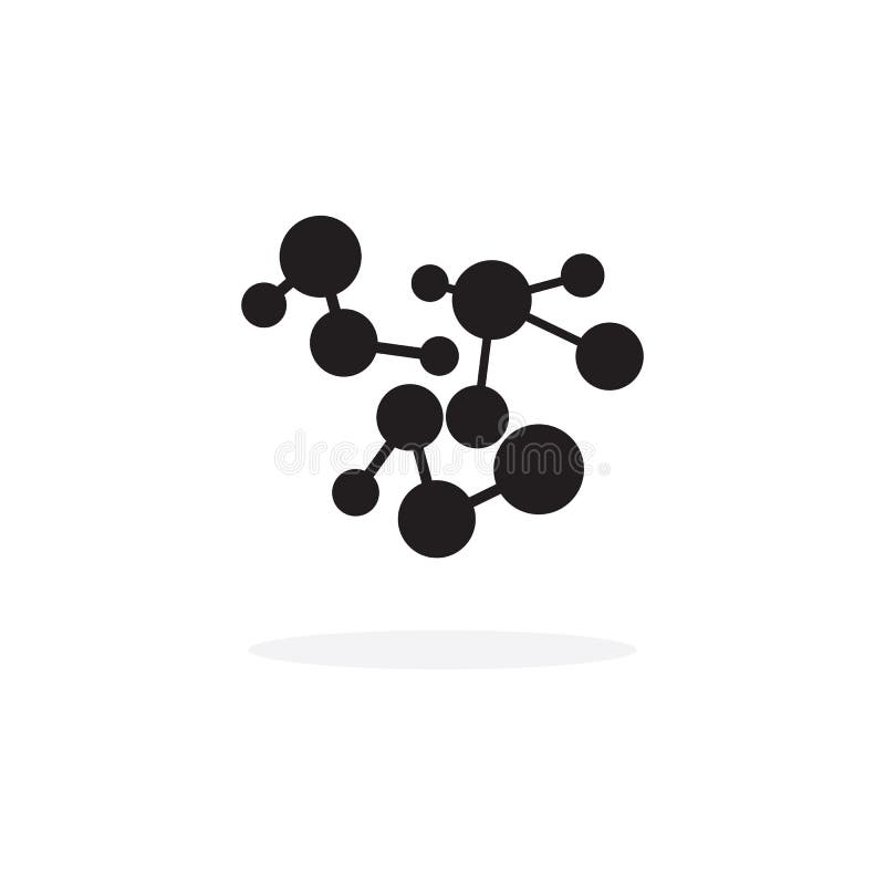 Molecular Structure Chemical Atoms Vector Stock Vector - Illustration ...