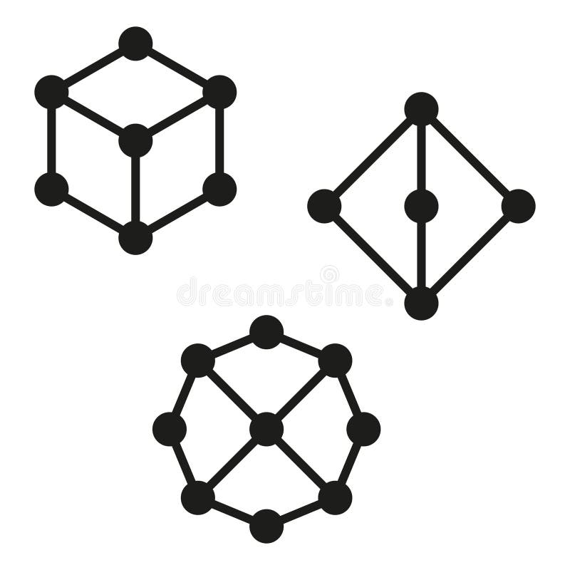 Molecular Structure. Chemical Bond. Science Icon. Vector Illustration ...