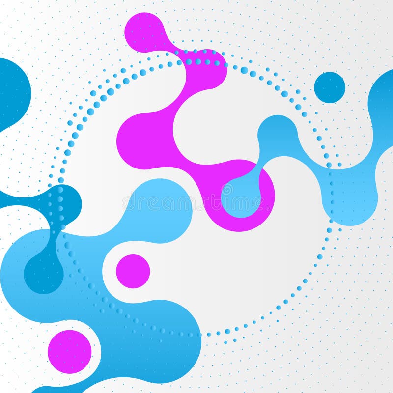 Molecular Structure. Chemical Laboratory Research Stock Illustration ...