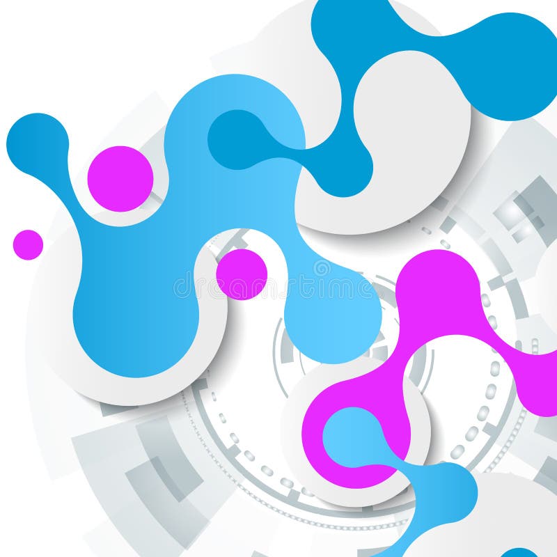 Molecular Structure. Chemical Laboratory Research Stock Vector ...