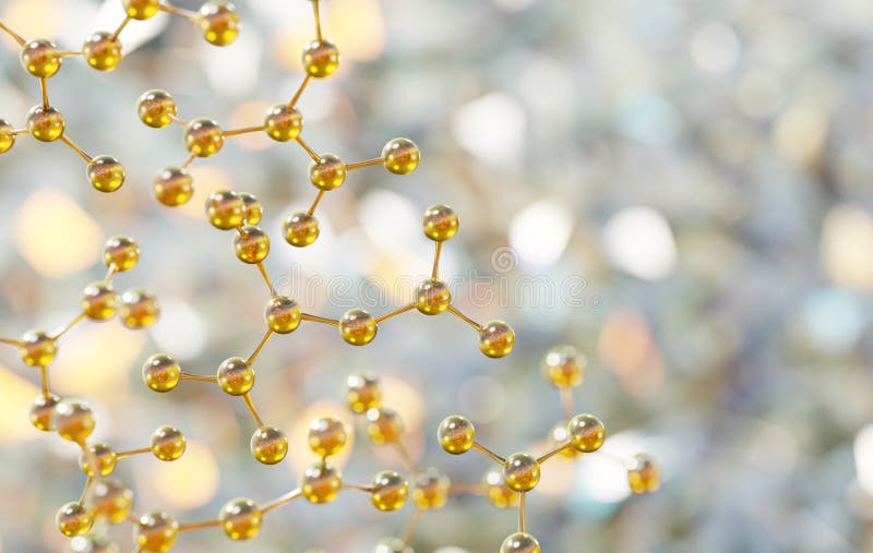 Molecular Structure Chemical Science Formula Soft Focus Abstract ...