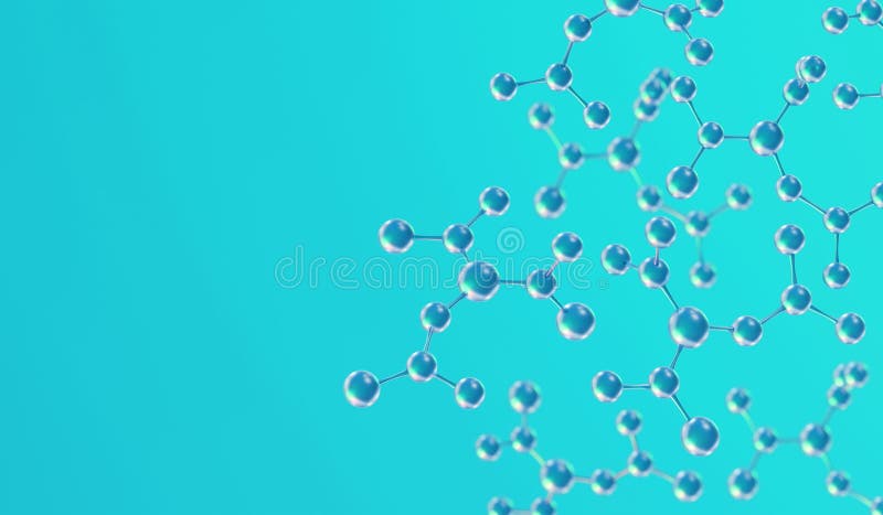 Molecular Structure Chemical Science Formula Soft Focus Abstract ...