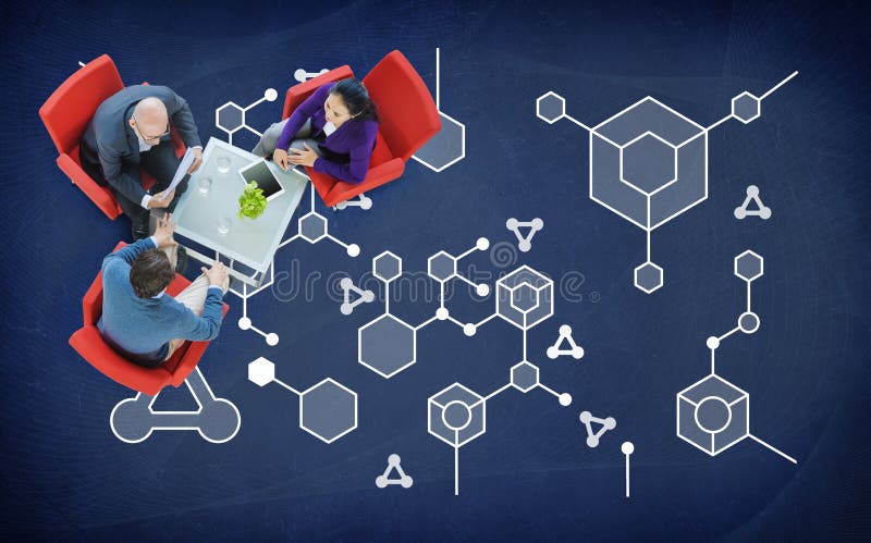 Molecular Structure Chemistry Science Experiment Concept Stock Photo ...