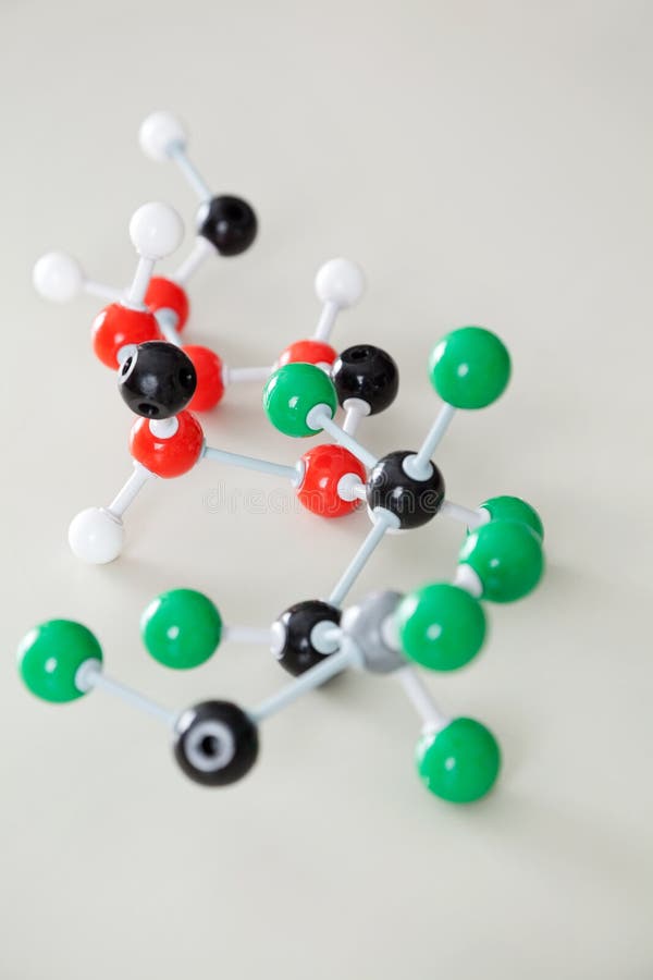 Model of Graphite Molecular Structure Stock Image - Image of chemistry ...