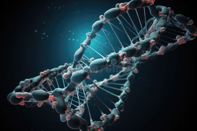 X Chromosomes Structure. Genetics Concept. 3d Rendering,conceptual ...