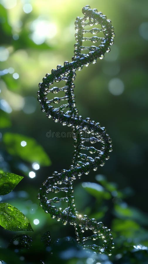 The Molecular Structure of a DNA Helix, when Viewed Microscopically ...