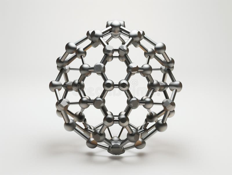 Molecular Structure of Dodecahedron Stock Illustration - Illustration ...